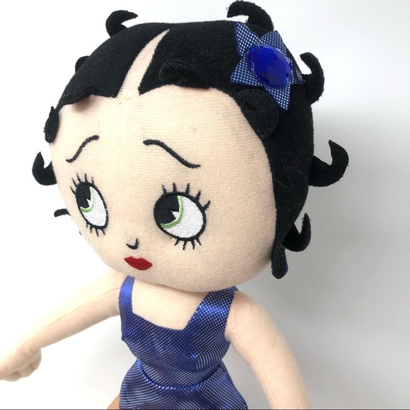 Kellytoy | Toys | Kellytoy Betty Boop Blue Dress Stuffed Plush 5 | Poshmark